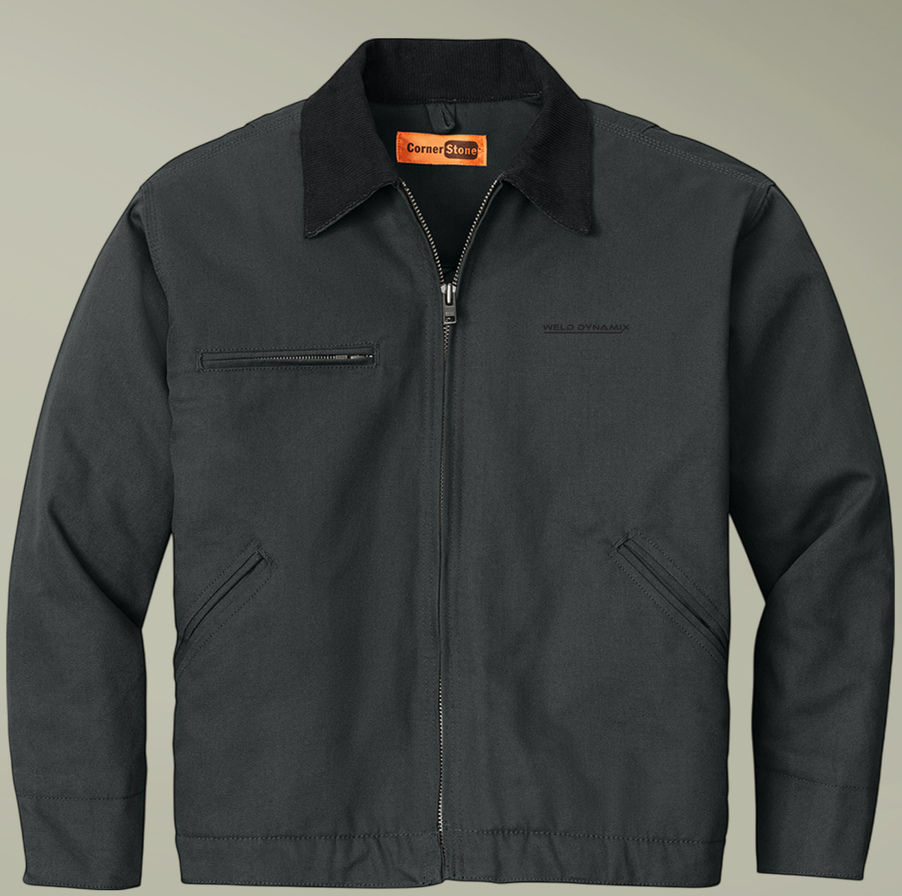 CornerStone® Duck Cloth Work Jacket - Embroidered – Weld Dynamix, Inc.
